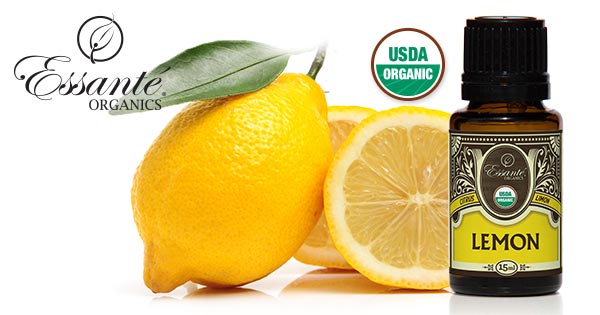 Essanté Organics - Organic Lemon Essential Oil 15ml R: $18.20 W: $14.00
