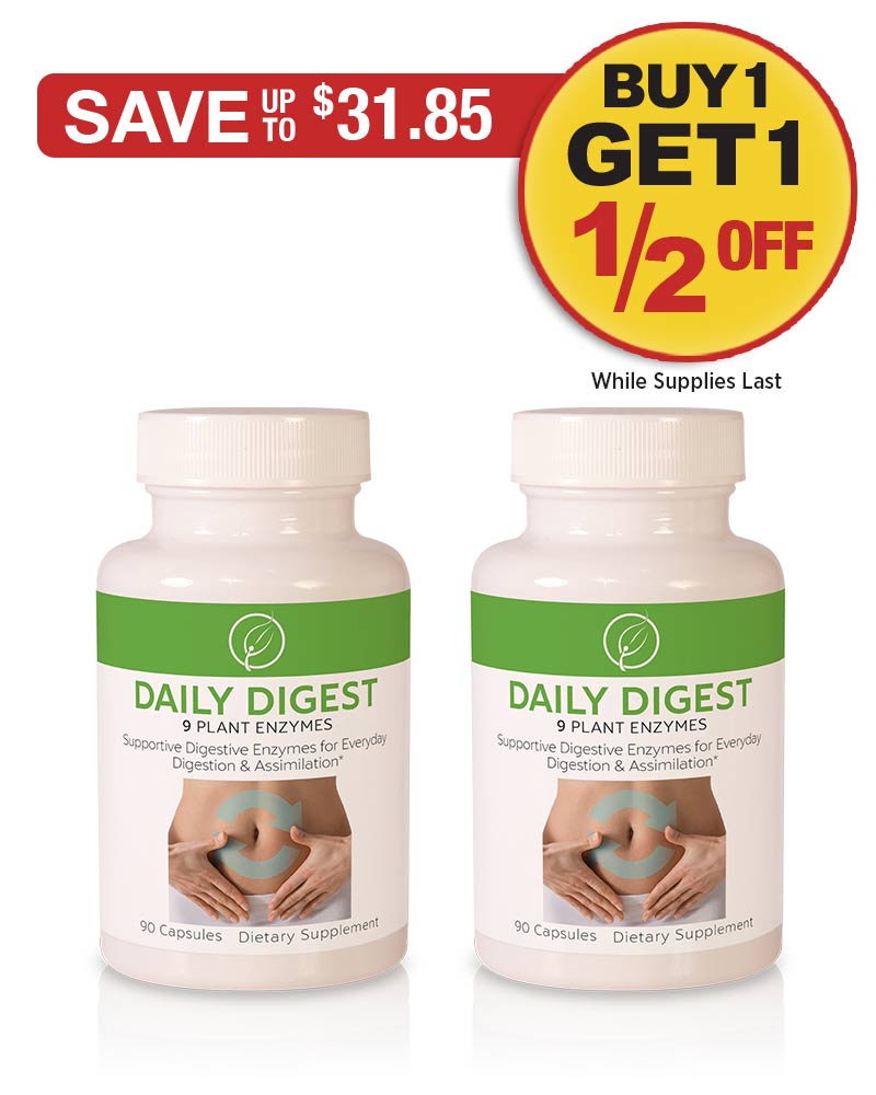 Essanté Organics - Sale: BOGO 1/2 OFF Daily Digest Enzymes R: $97.41 W ...